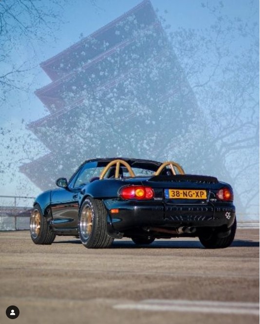 MX-5 NA/NB double hoop roll bar - CYBUL
