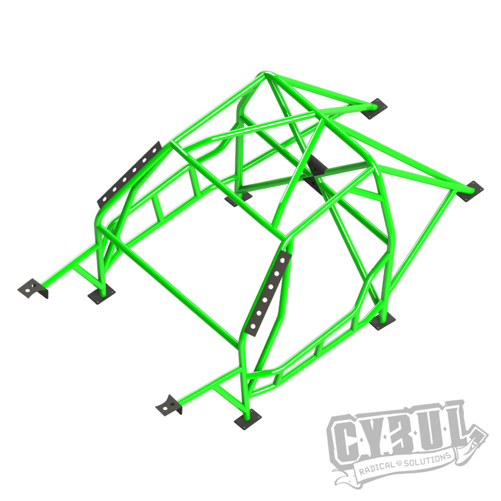 BMW E92 V3 roll cage with NASCAR door bars - CYBUL