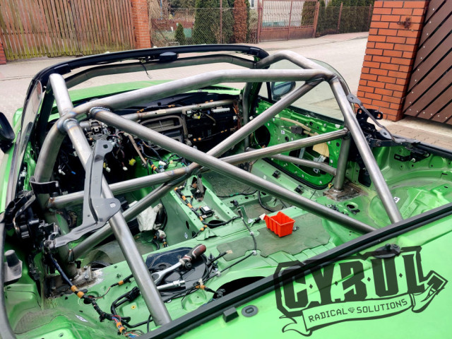 Mazda MX-5 NC PRHT V4 roll cage (fits underneath the roof) - CYBUL