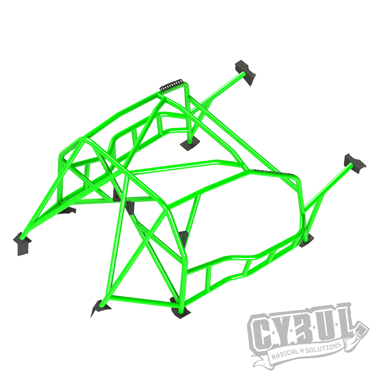 Lexus IS II V4 roll cage with NASCAR door bars - CYBUL