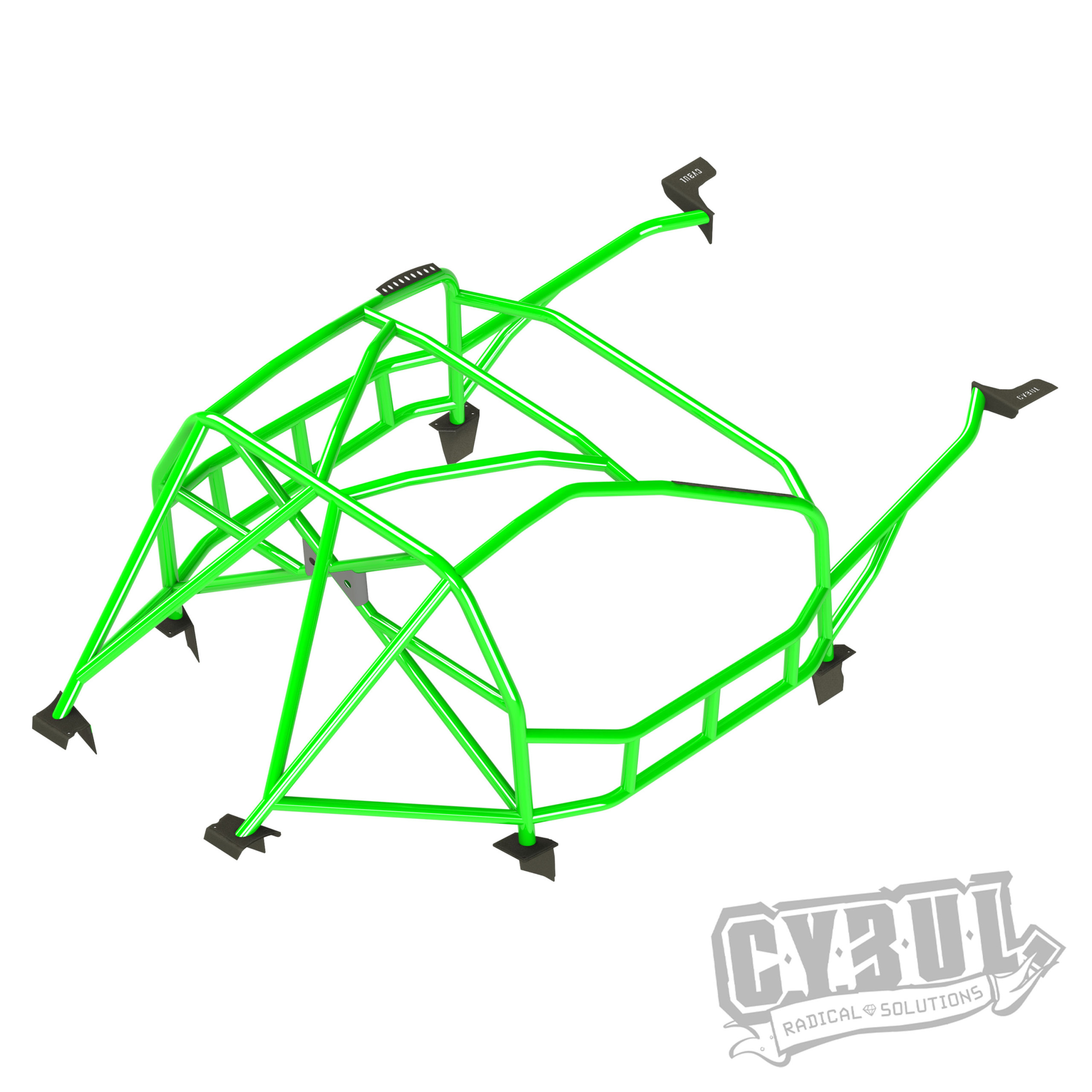 Supra mk IV V4 roll cage with NASCAR door bars - CYBUL