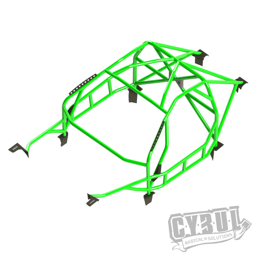 Supra mk IV V5 roll cage with NASCAR door bars - CYBUL