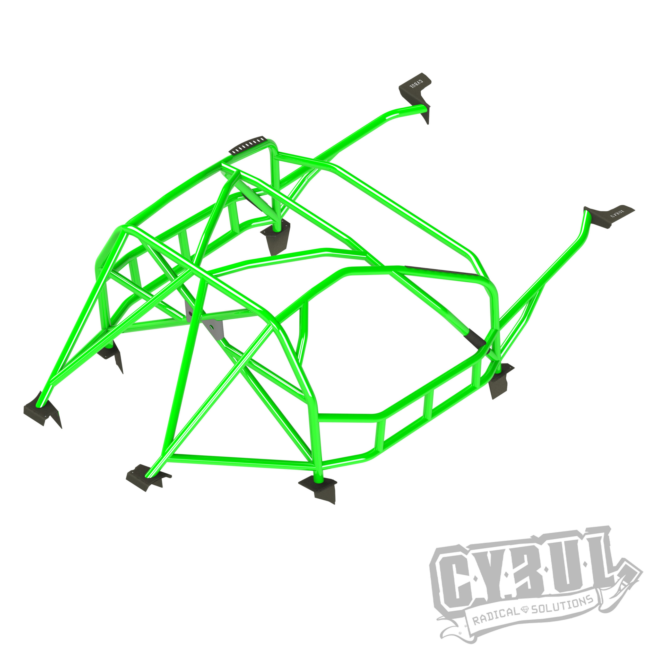 Supra mk IV V5 roll cage with NASCAR door bars - CYBUL
