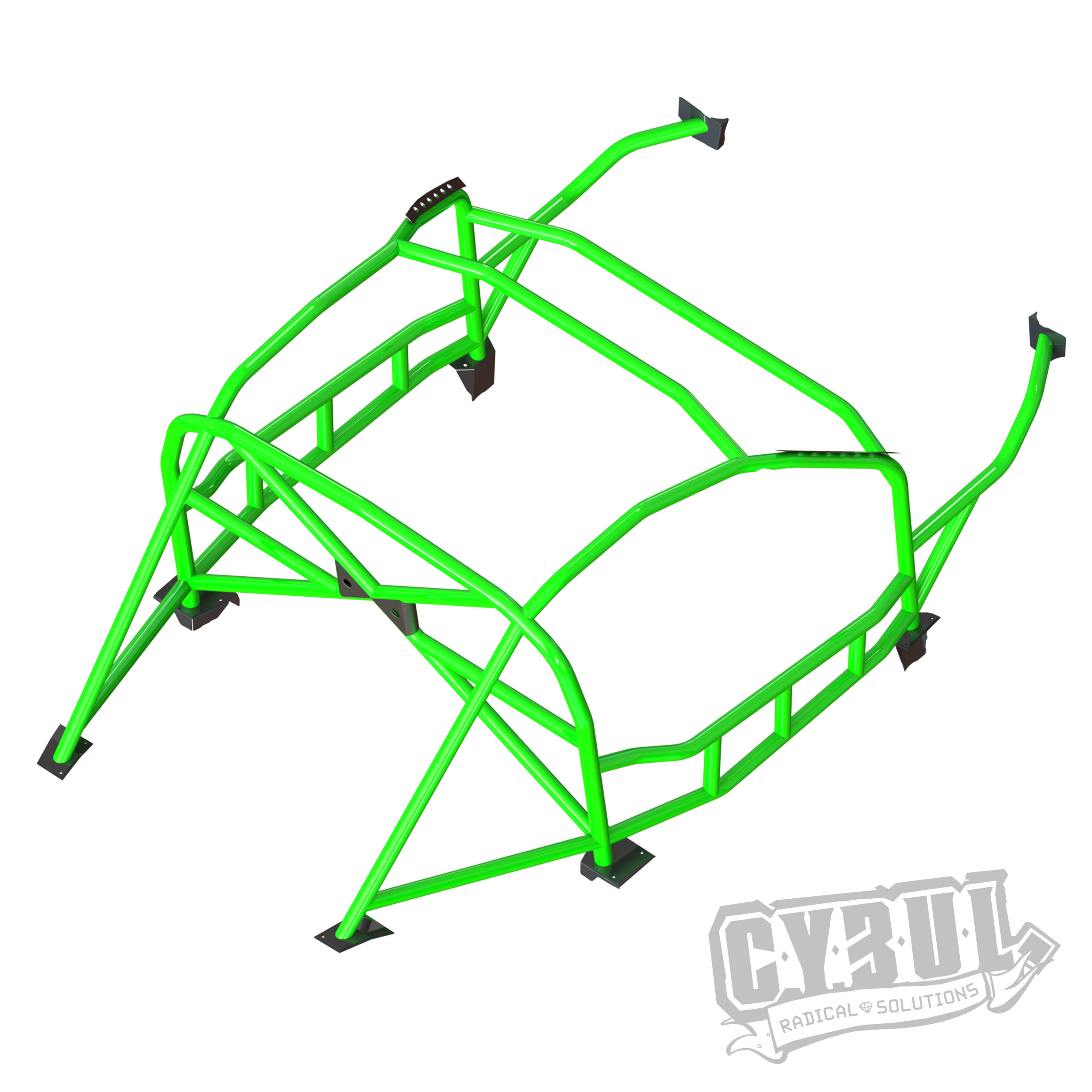 Toyota GT86 V3 roll cage with NASCAR door bars - CYBUL
