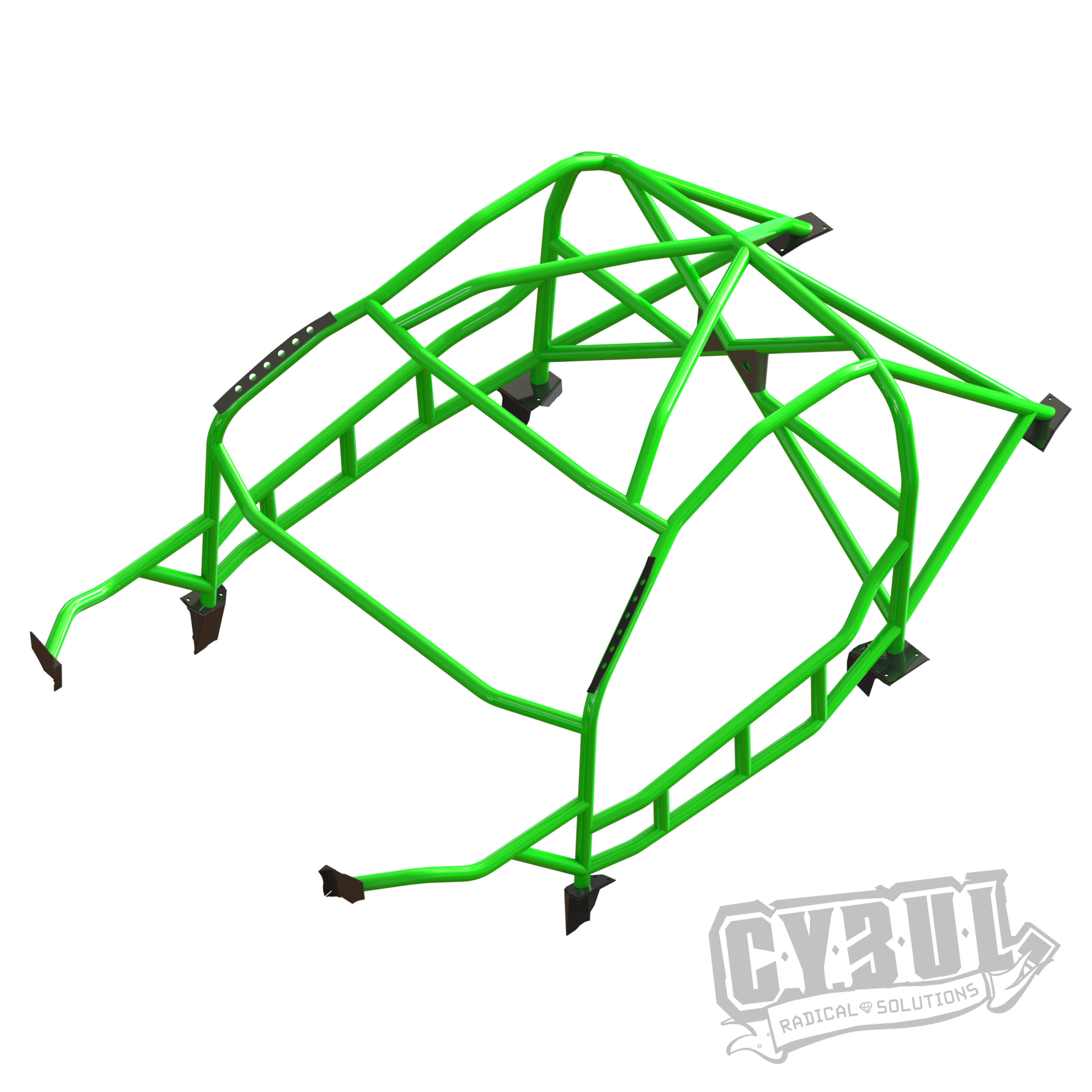 Toyota GT86 V4 roll cage with NASCAR door bars - CYBUL