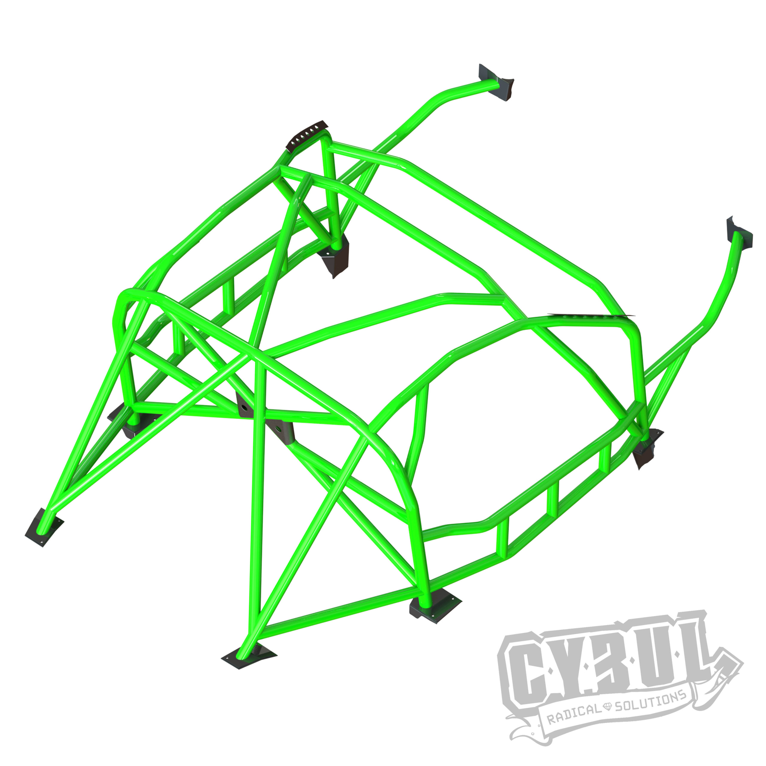 Toyota GT86 V5 roll cage with NASCAR door bars - CYBUL